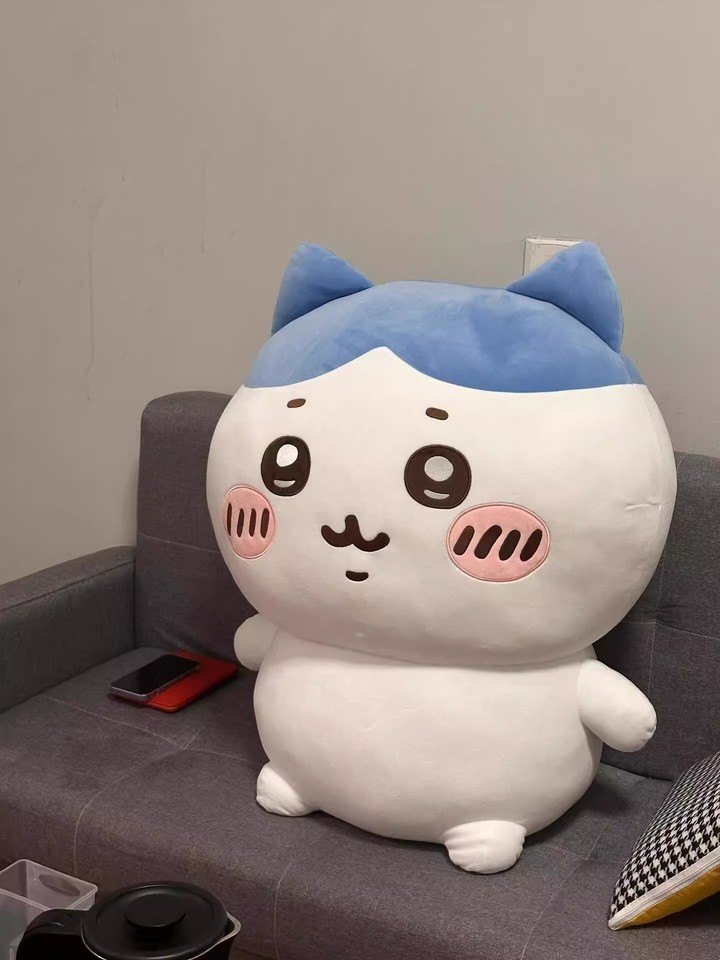 Chiikawa Big Plush Doll Hachiware Usagi Soft Plushie Pillow Cushion ...