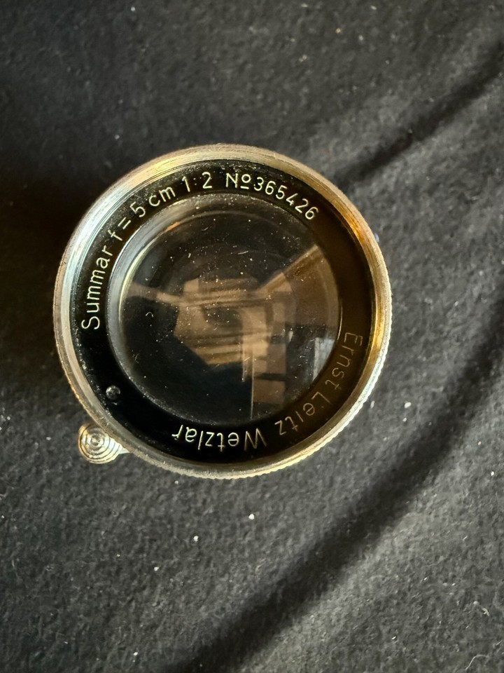 LEICA Leitz SUMMAR f/2 5cm 50mm LTM L39 collapsible rangefinder lens | eBay