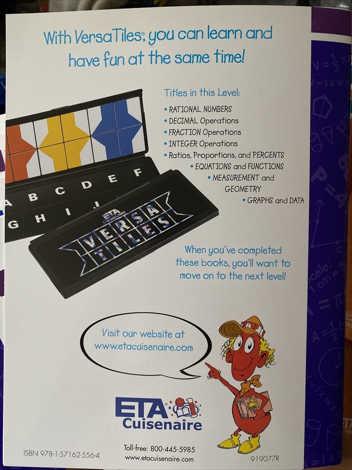 ETA Versa Tiles Math Lab Level 7 Measurements and Geometry Versatiles ...