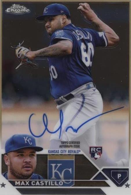 2023 Topps Chrome Update Series - Autographs Max Castillo #RA-MC (AU ...