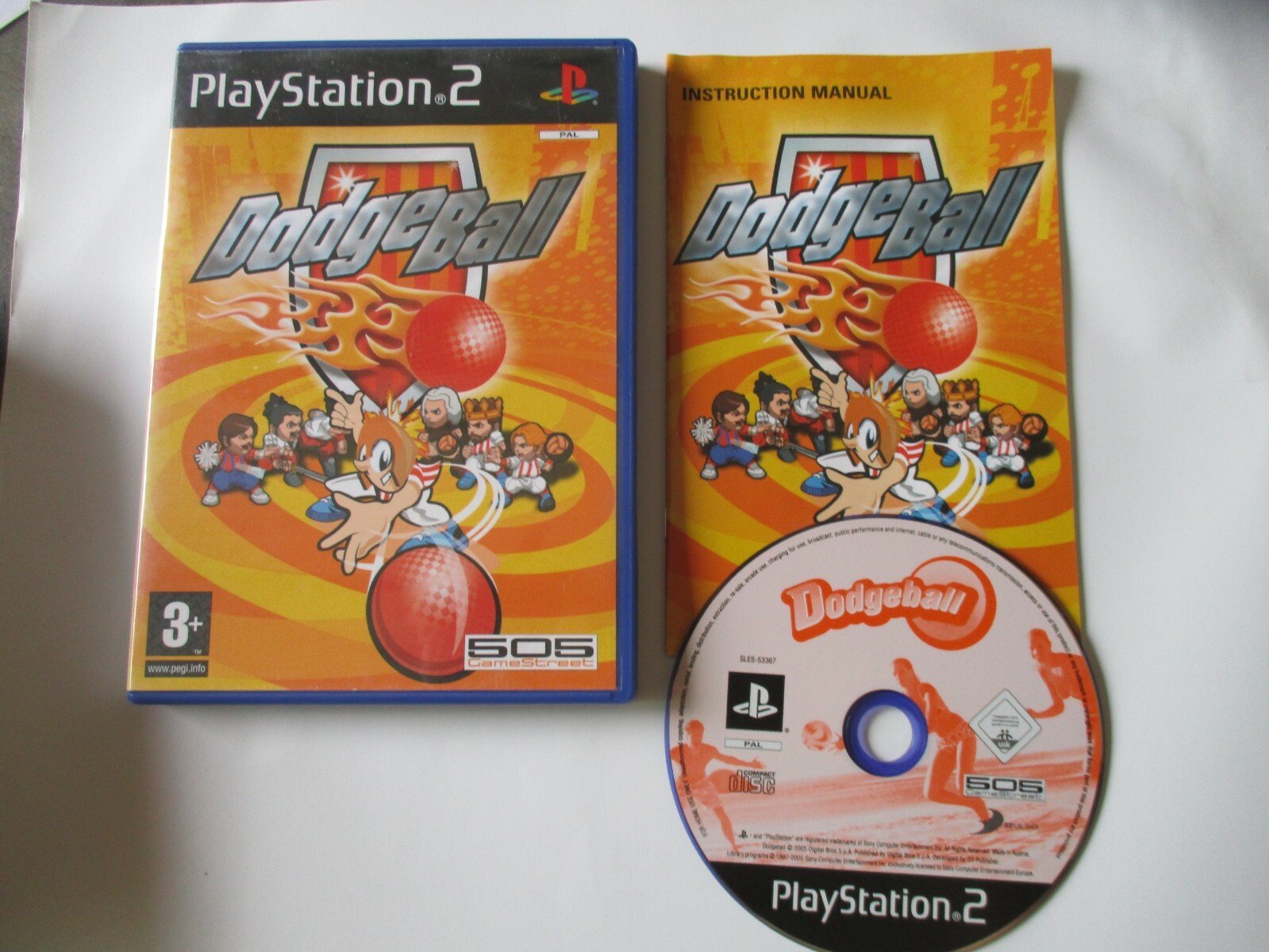 Dodgeball PlayStation 2 PAL - Prix - Photo - Présentation