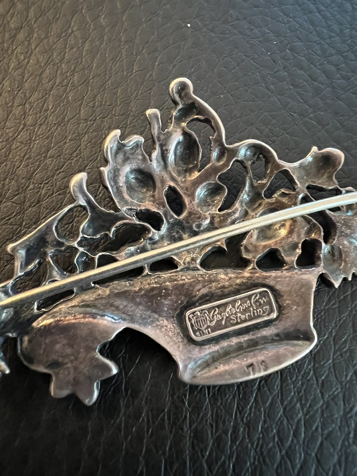 Vintage C1940's Guglielmo Cini Sterling Silver Basket… - Gem