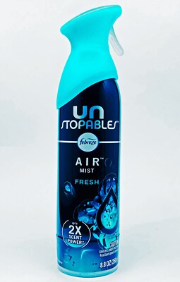 1 Febreze Unstoppable FRESH Air Freshener Mist Spray 8.8 oz | eBay