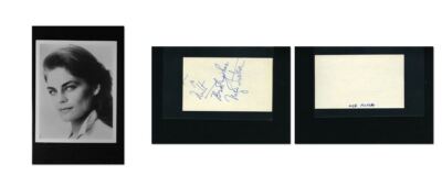 Meg Foster - Signed Autograph and Headshot Photo set - Young and ...