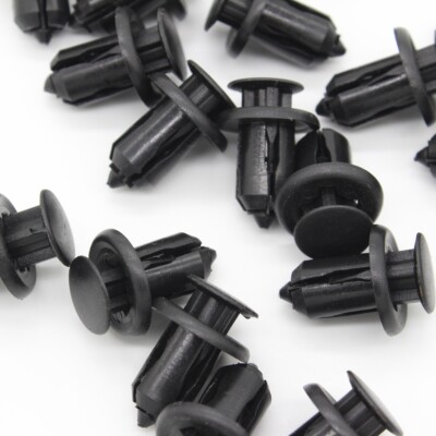 10 Nylon Clips Bumper Cover Fastener Push Type Retainer Fits Mazda GD7A ...
