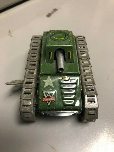 Arnold Germany Tin Wind Up Sparking Tank Pre-War A585 Very Rare ...