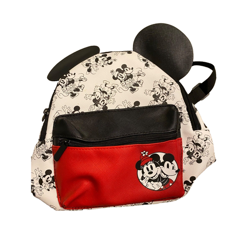 Disney Mickey Mouse Mini Backpack With Ears & Front Pocket | eBay