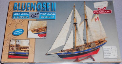 Constructo Bluenose II Fishing Schooner Wooden Kit | eBay