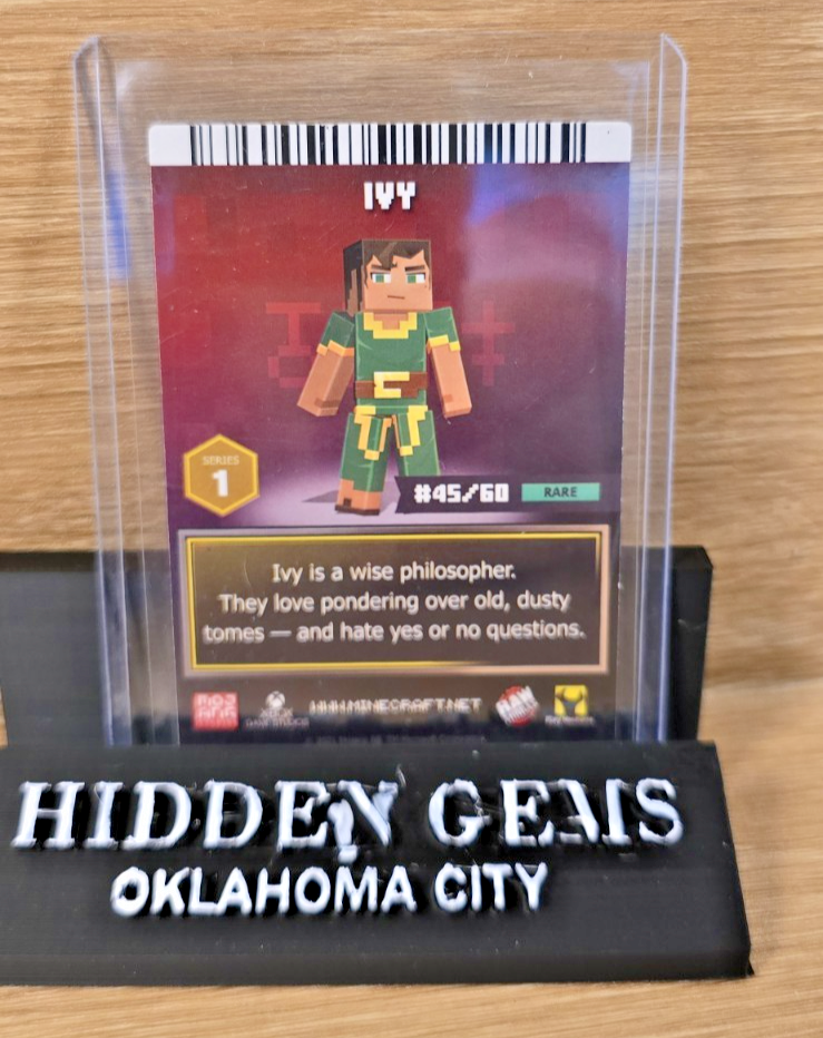 2021 Minecraft Dungeons Arcade Game Card IVY Skin Non Foil 45/60 | eBay