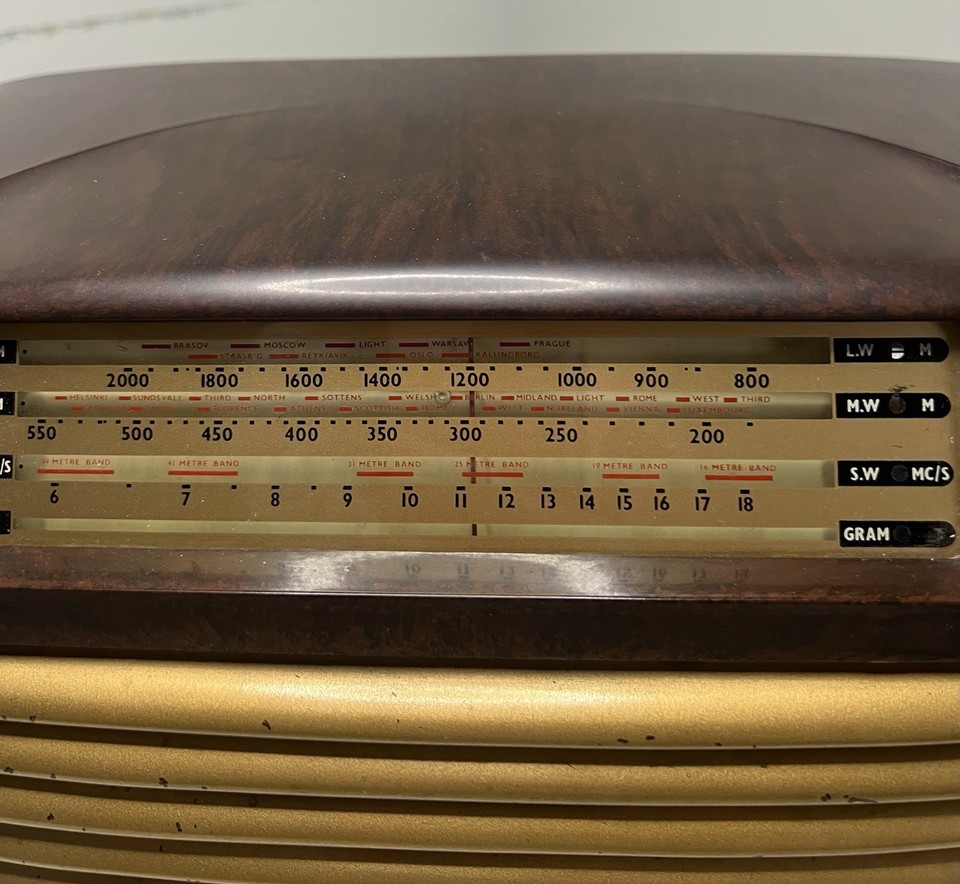 PHILCO Vintage Mid Century A3646 Bakelite AM Tube Radio *READ* | eBay