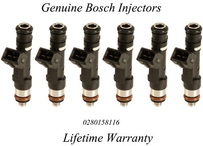 Genuine Bosch Fuel Injectors for 05-08 Porsche 911 Cayman Boxster | eBay