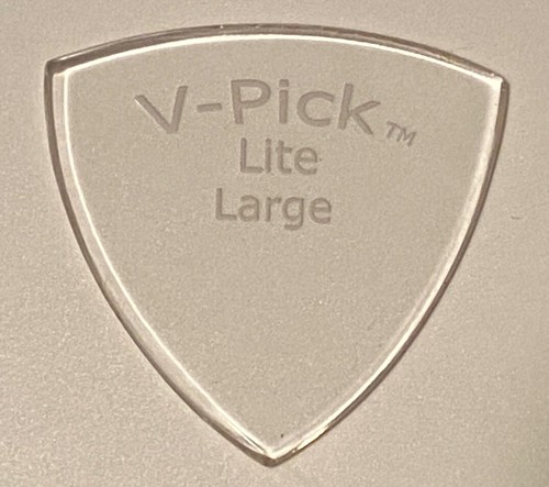 V-PICKS Lite Large Pointed Guitar Pick- Clear-1st Issue | eBay