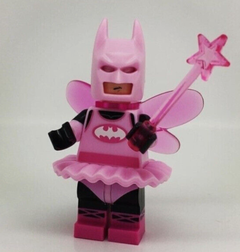2Pcs/Set Exclusive Pink Fairy Batman Lego Keychain Valentine's Day ...
