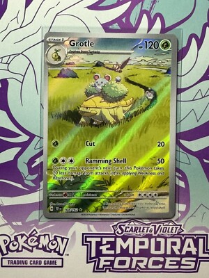 Pokemon Temporal Forces IR Grotle 164 Illustration Rare NM | eBay