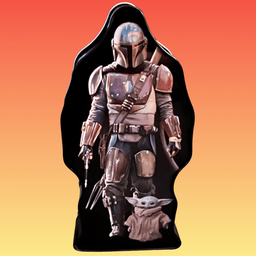 Tin Box Company -STAR WARS MANDALORIAN Character Shaped Accessory ...