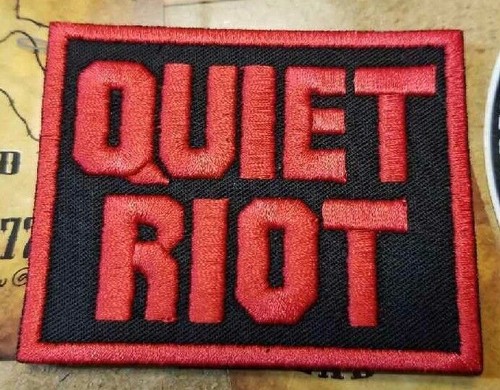 EMBROIDERED QUIET RIOT ROCK BAND PATCH (Please Read Ad) | eBay