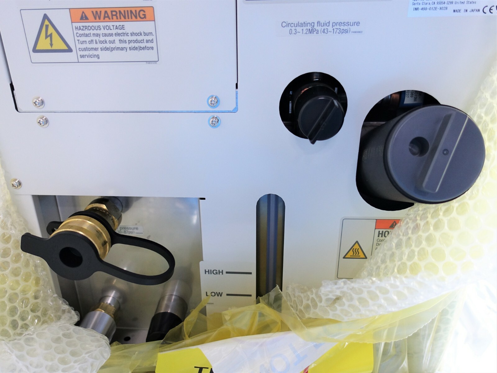 SMC INR-498-012E-X028 THERMO CHILLER AMAT 0190-60669 H2000 EG/DI HEAT ...