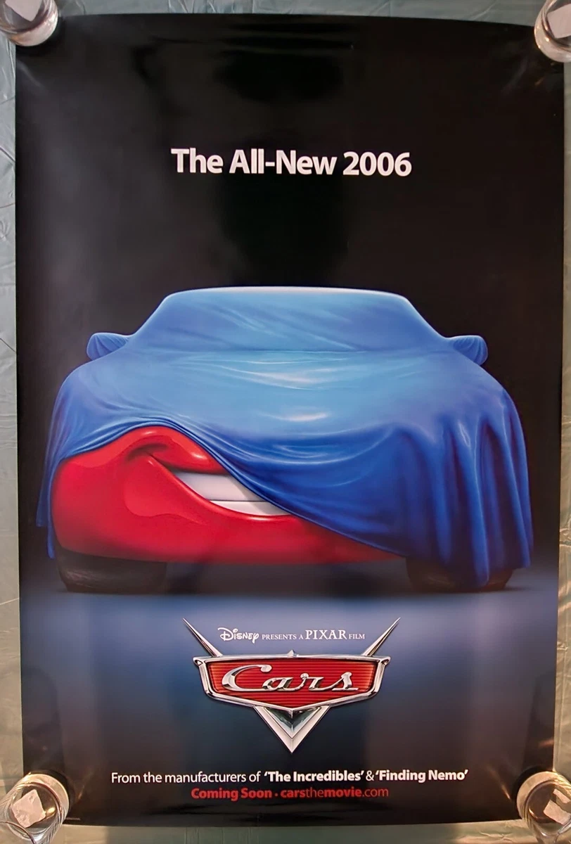 Original Cars Movie Poster