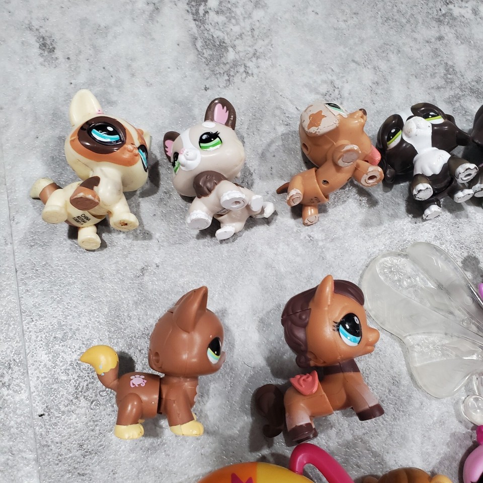Littlest Pet Shop LPS Lot Magic Motion Walkables Etc Untested - Parts ...