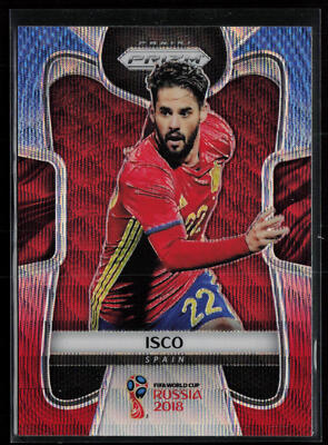2018 Panini Prizm FIFA World Cup RWB Isco #202 Spain | eBay