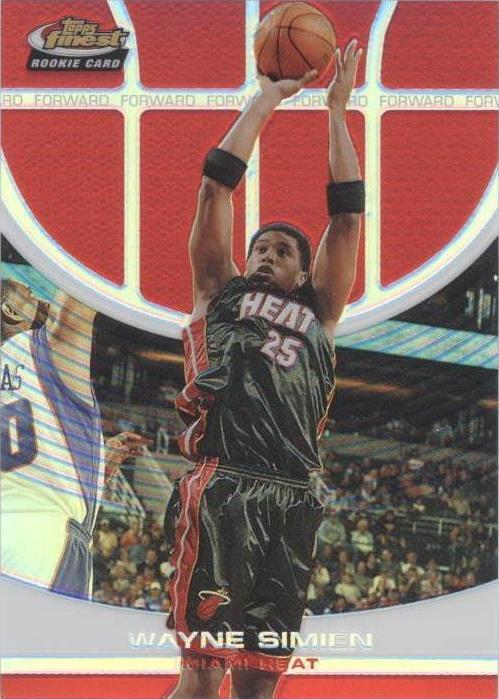 2005-06 Topps Finest - Wayne Simien #116 Red Refractor /169 (RC) for ...