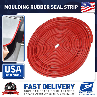 Seal Weather Strip Car Rubber Front Rear Window Trim Edge Moulding ...