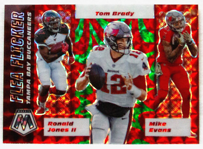 2020 Mosaic Flea Flicker Reactive Green /89 Mike Evans Ronald Jones II ...