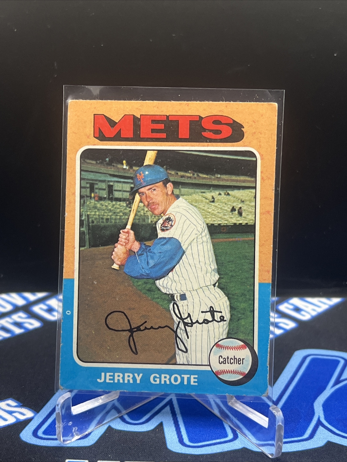 1975 Topps Baseball Jerry Grote Card #158 New York Mets EX++ | eBay