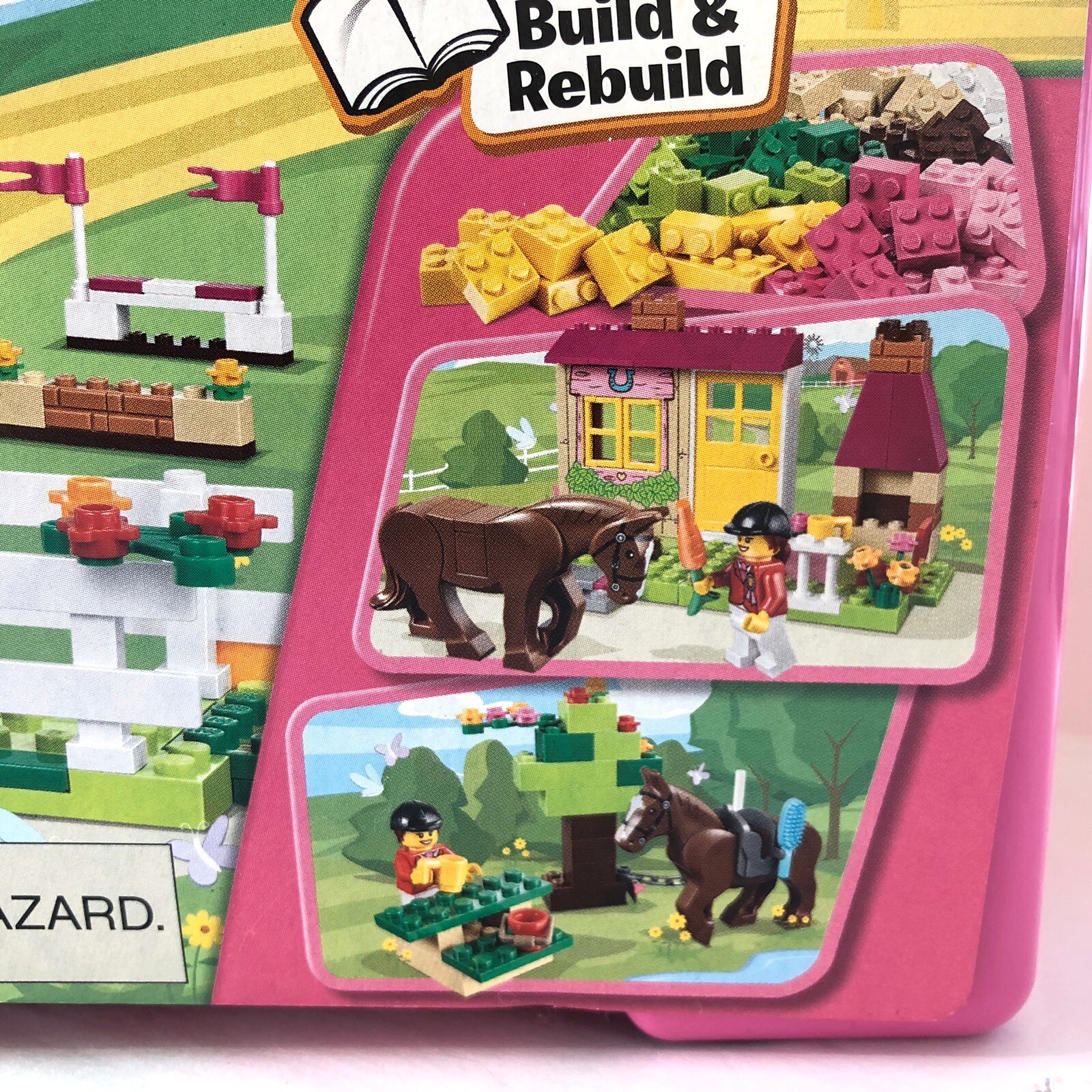 Lego Juniors 10674 Pony Farm Easy To Build With Pink Storage Bin NEW | eBay