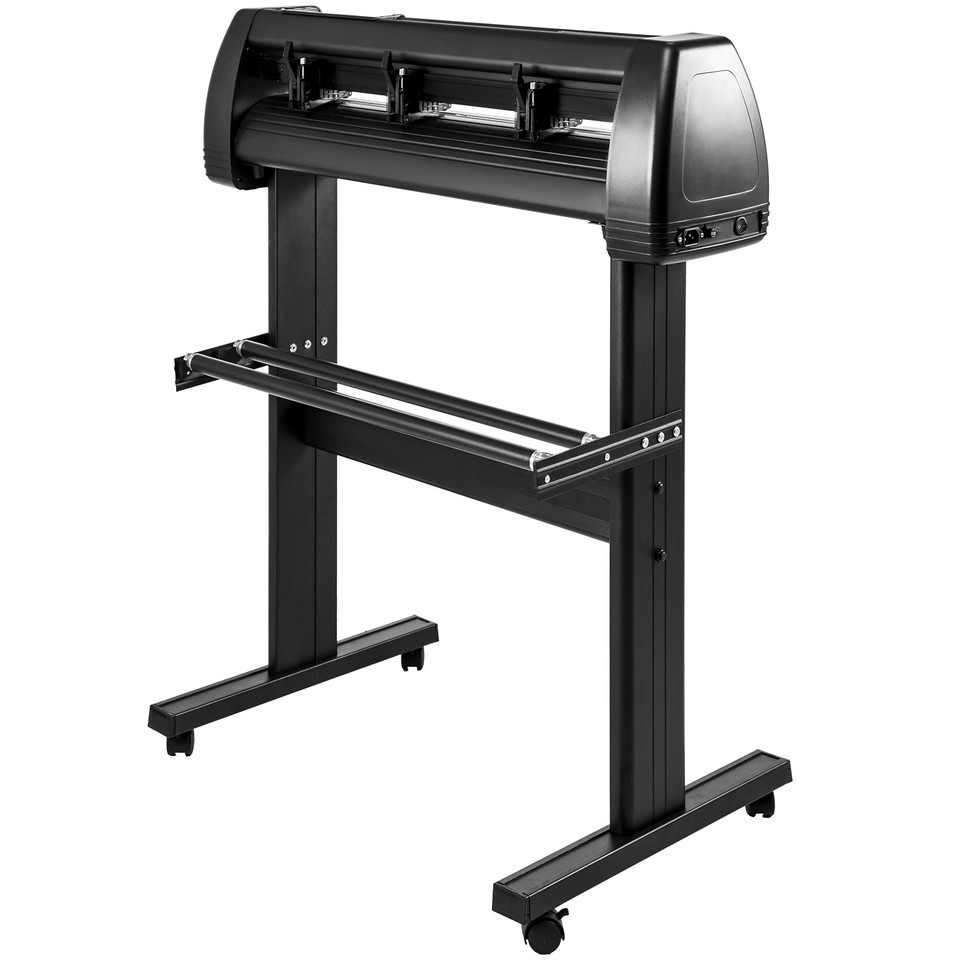 34In Vinyl Cutter Machine w/ Floor Stand Vinly Plotter Tool Kit ...