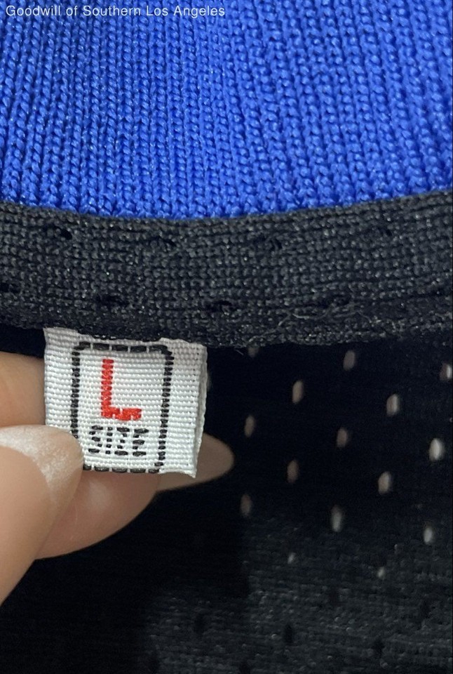 Unbranded Tune Squad Men’s Black Blue & Orange JORDAN #23 Jersey Size ...