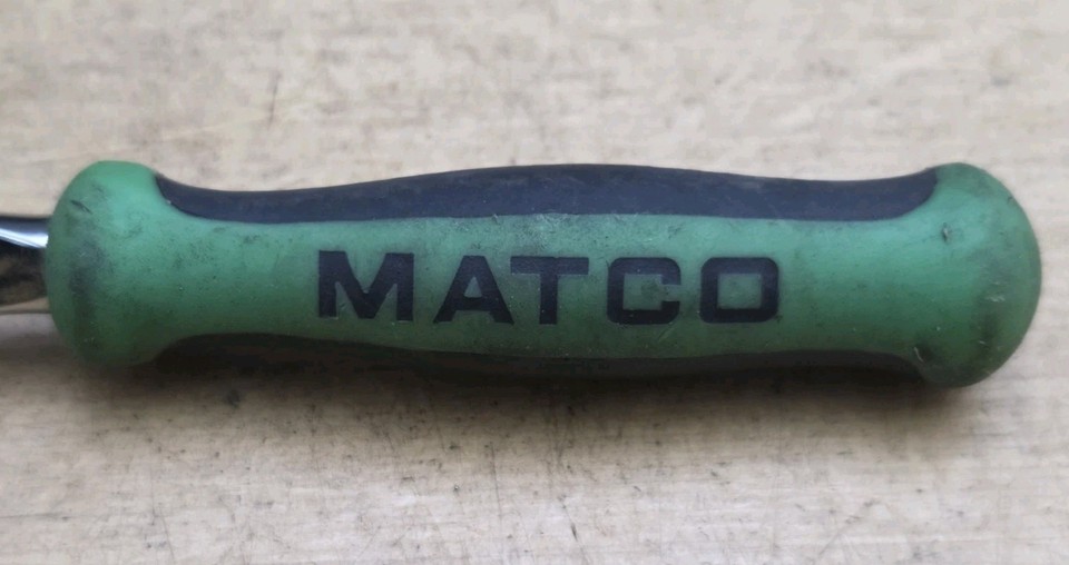 Matco Tools AFR5TGA - 1/4" Drive Ergo Grip Fixed Head Ratchet | eBay