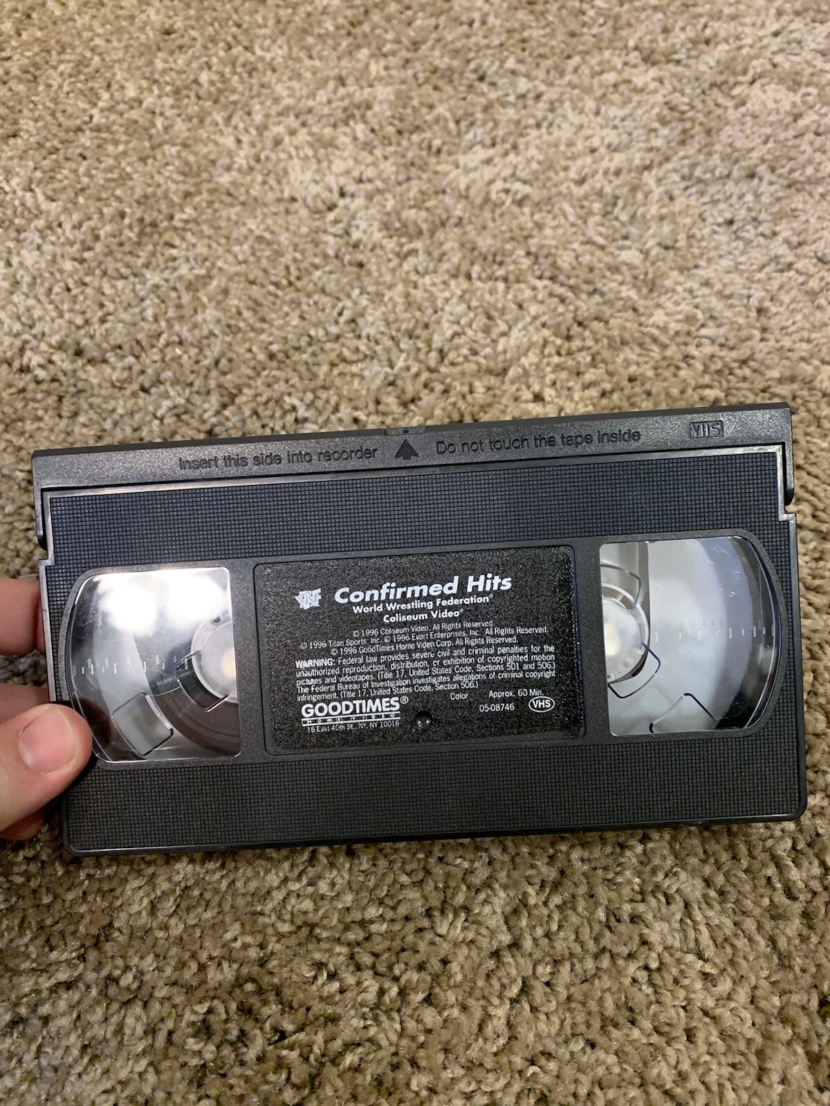 WWF: Confirmed Hits VHS, WWE, Coliseum Video, Hart, Diesel, Undertaker ...