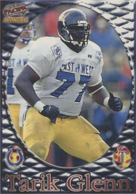 1997 Pacific Invincible - Smash-Mouth Tarik Glenn #77 (RC) for sale ...
