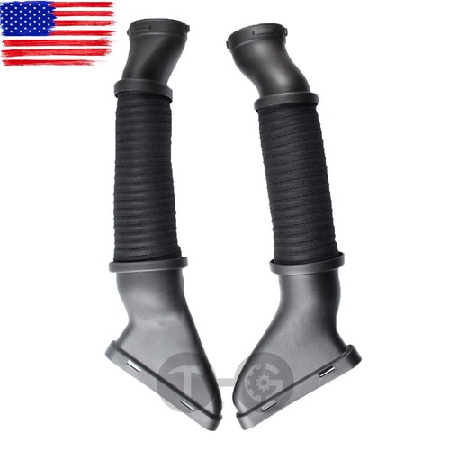 Left & Right Air Intake Hoses For Mercedes-Benz 278 090 24 82, 278 090 ...