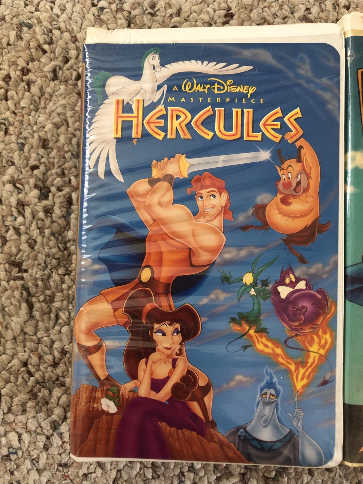 Lot HERCULES And Hercules Zero To Hero [VHS Walt Disney 1999] Two ...
