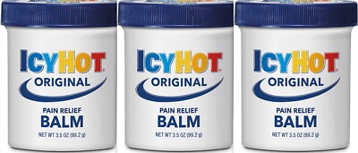 Icy Hot BALM Pain Relief 3.5 oz ( 3 pack ) -- | eBay