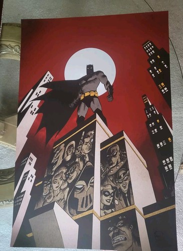 Mondo C2e2 Exclusive Batman Screen Printed Poster | eBay