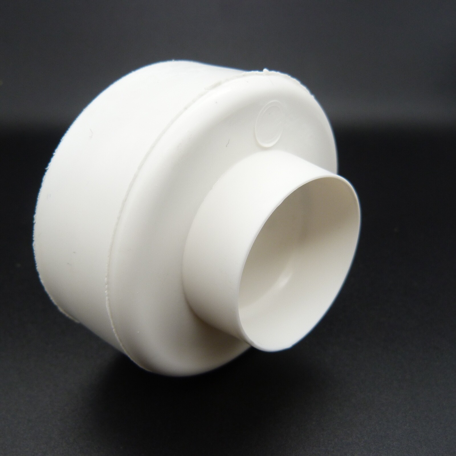 TOILET CISTERN FLUSH PIPE to PAN EXTERNAL CONE SEAL CONNECTOR HEAVY ...