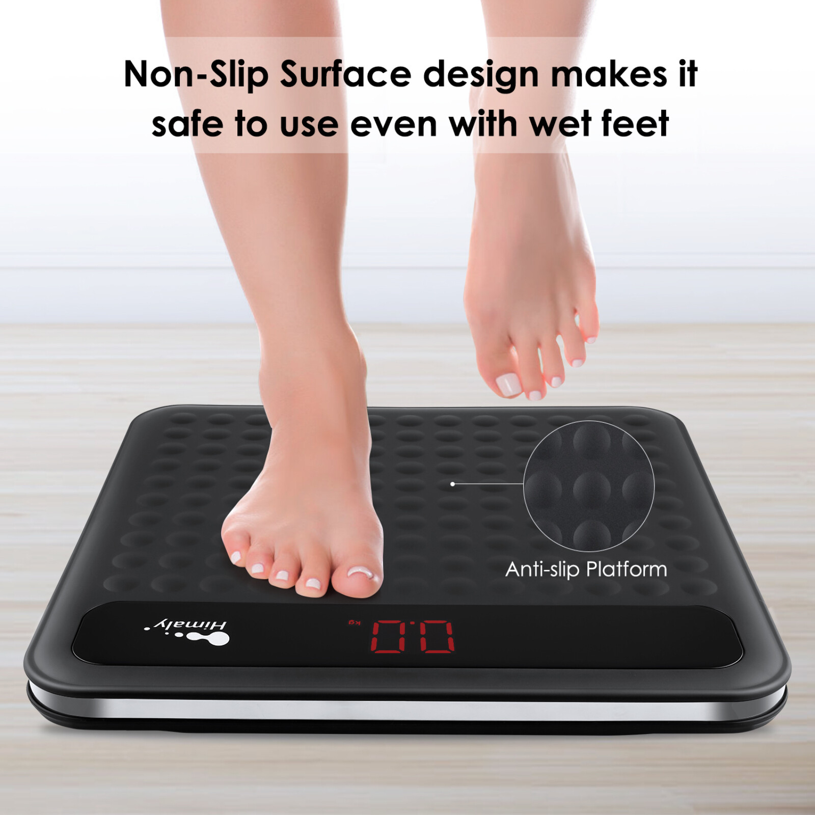 Digital Bathroom Scale Electronic Scale 400LB/180KG Personal Body Weight Scale 6921761197300 | eBay