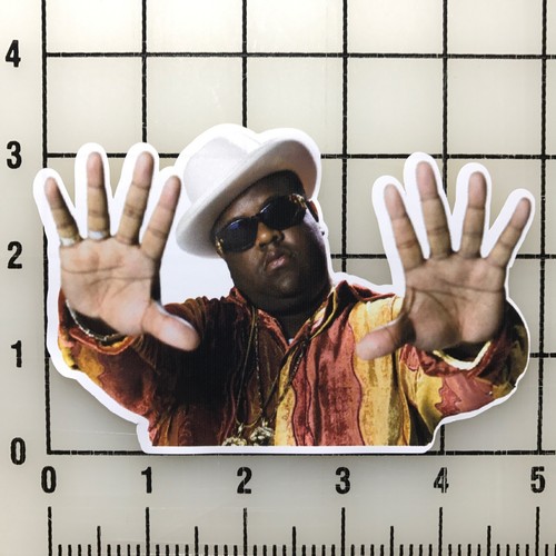 Notorious BIG Biggie Smalls 5" Wide Multi-Color Vinyl Decal Sticker ...