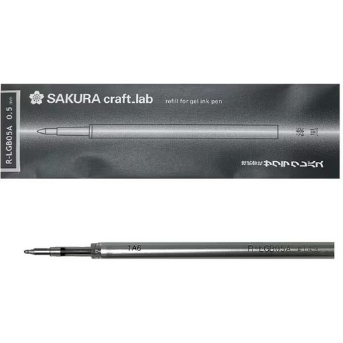 Refills SAKURA craft_lab 001 002 006 007 008 gel ink ballpoint pen R ...