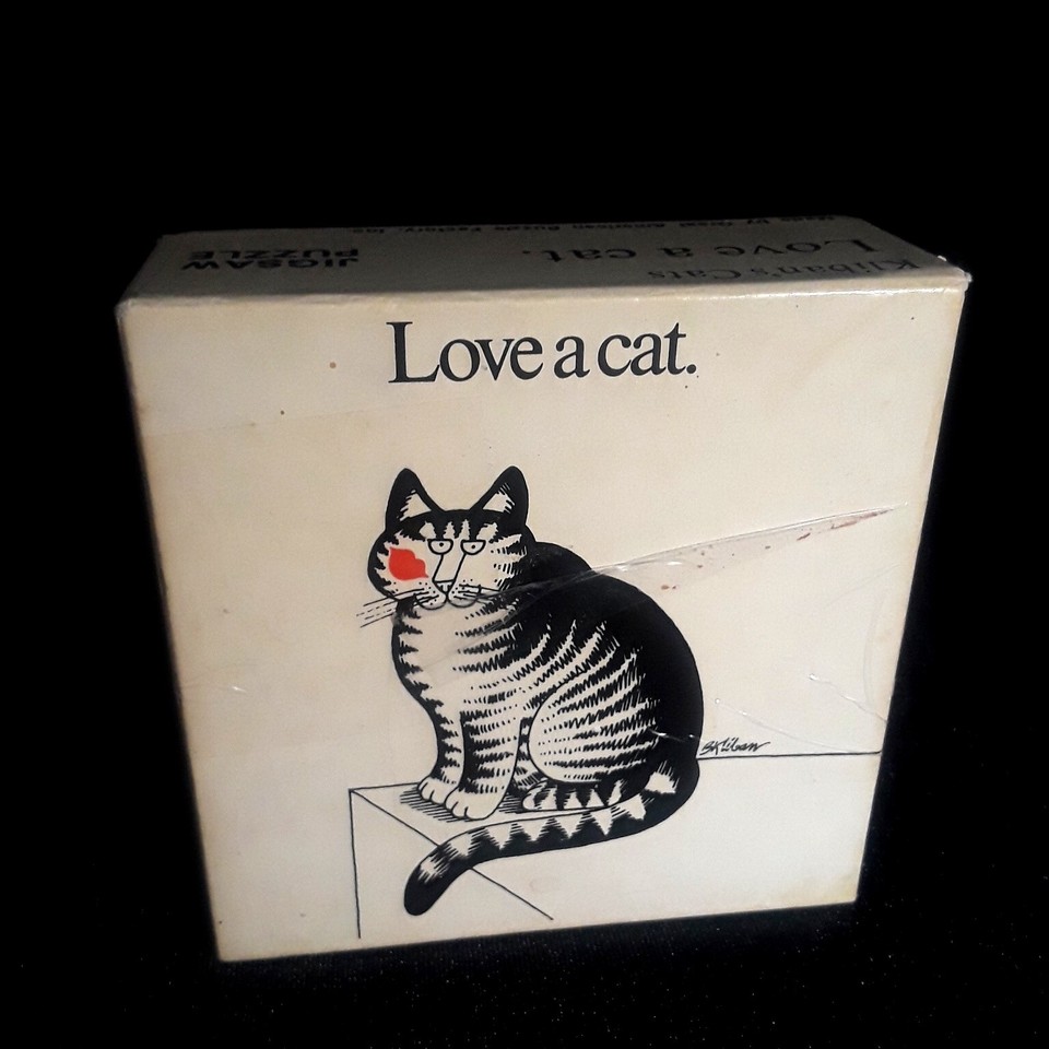 Vintage 1979 Kliban Cats 100 Piece Love a Cat Puzzle | eBay