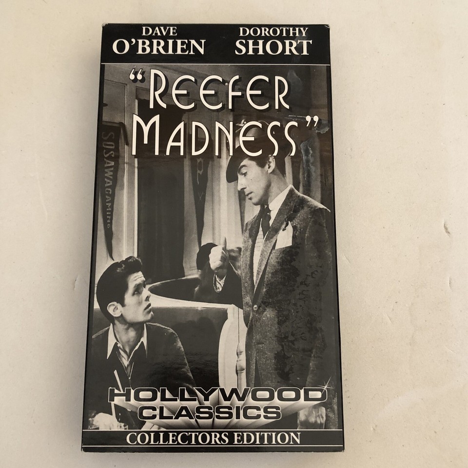 Reefer Madness, 1936 (VHS, 1994) Dave O’Brien, Dorothy Short, Warren ...