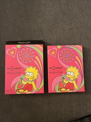 The Simpsons x Makeup Revolution Summer Of Love Lisa 12 Eyeshadow ...