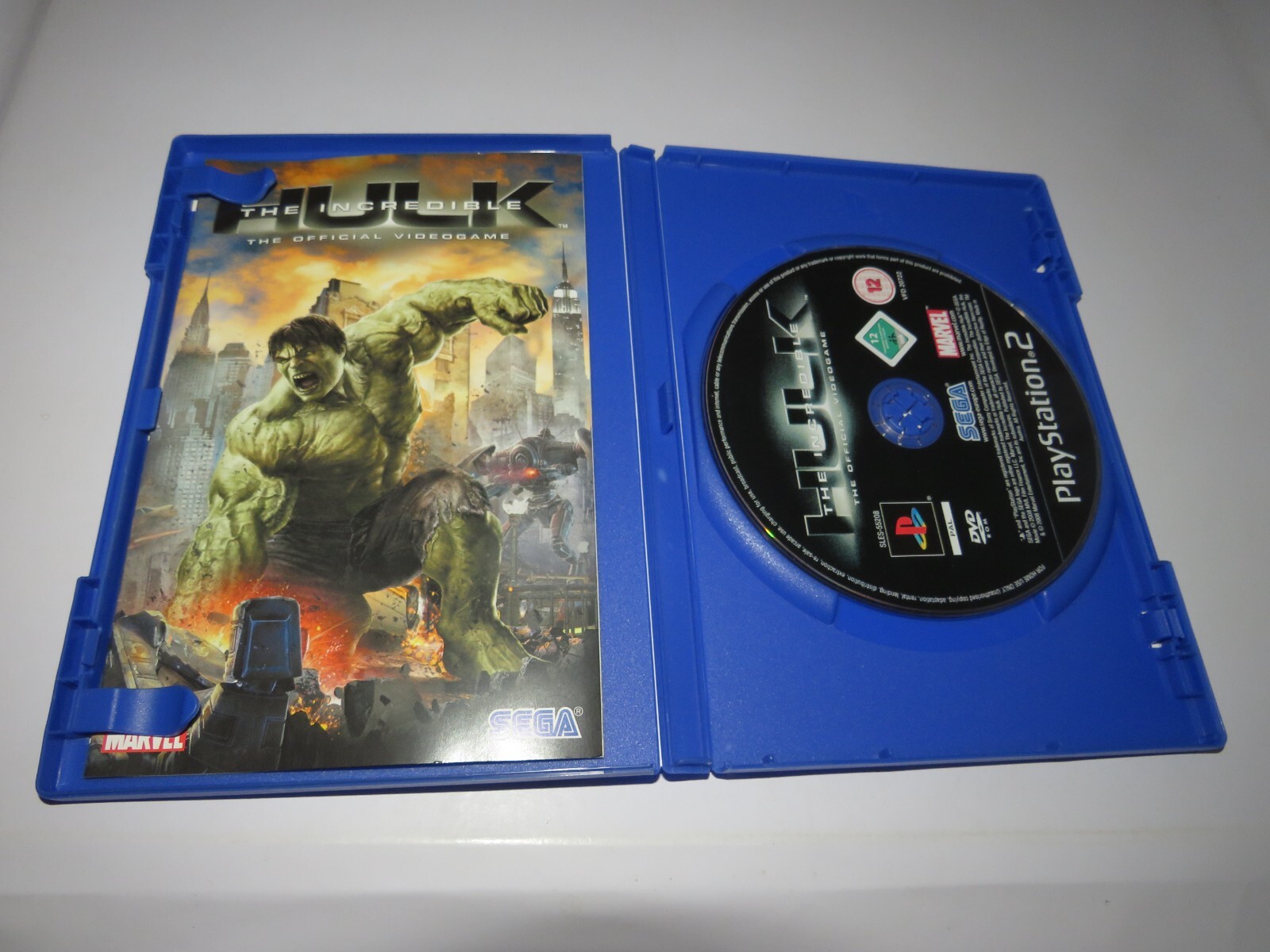 The Incredible Hulk (PS2) official video game uk pal uk tracked ...