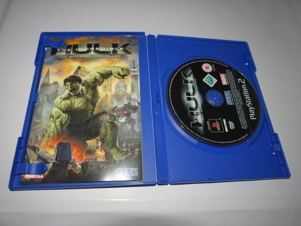 The Incredible Hulk (PS2) official video game uk pal uk tracked ...