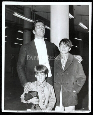 RAY DANTON Original Movie Press Photo Candid With Sons at Circus | eBay
