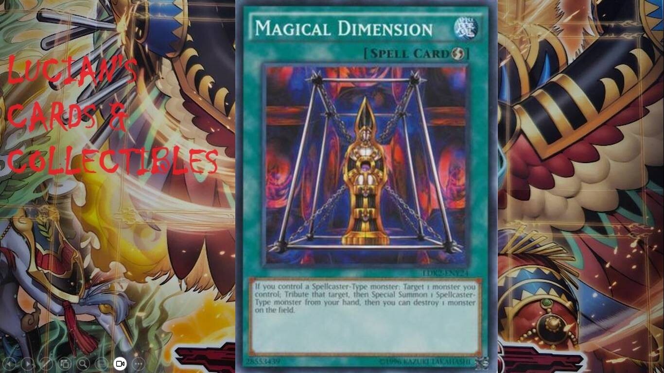 A485 YUGIOH SPELL CARD MAGICAL DIMENSION LDK2-ENY24 | eBay