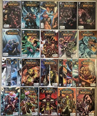 World of Warcraft #1-25 +Special Complete Series Set 2007 Wildstorm ...